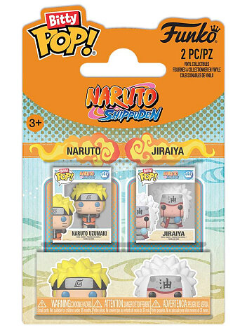 Набор Funko Bitty POP: Naruto Shippuden – Naruto and Jiraiya Exclusive 2 шт. (92842)