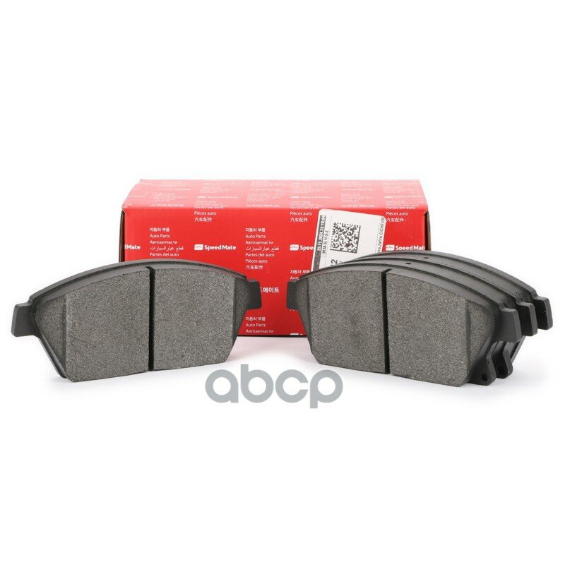 Колодки тормозные OPEL Astra J (P10), Mokka, Zafira C CHEVROLET Cruze (J300,305,308) 13412810 SpeedMate арт. SM-BP402