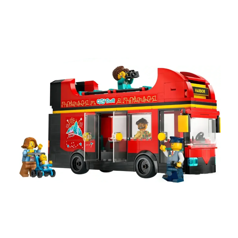 Конструктор LEGO Красный двухэтажный экскурсионный автобус 60407