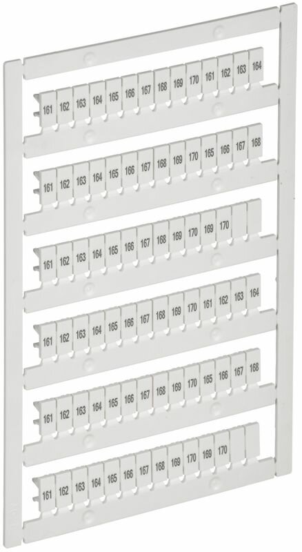 Маркер для CTS/CP 2.5кв. мм "161-170" ARMAFIX IEK AF-CT10D-M-D25-17