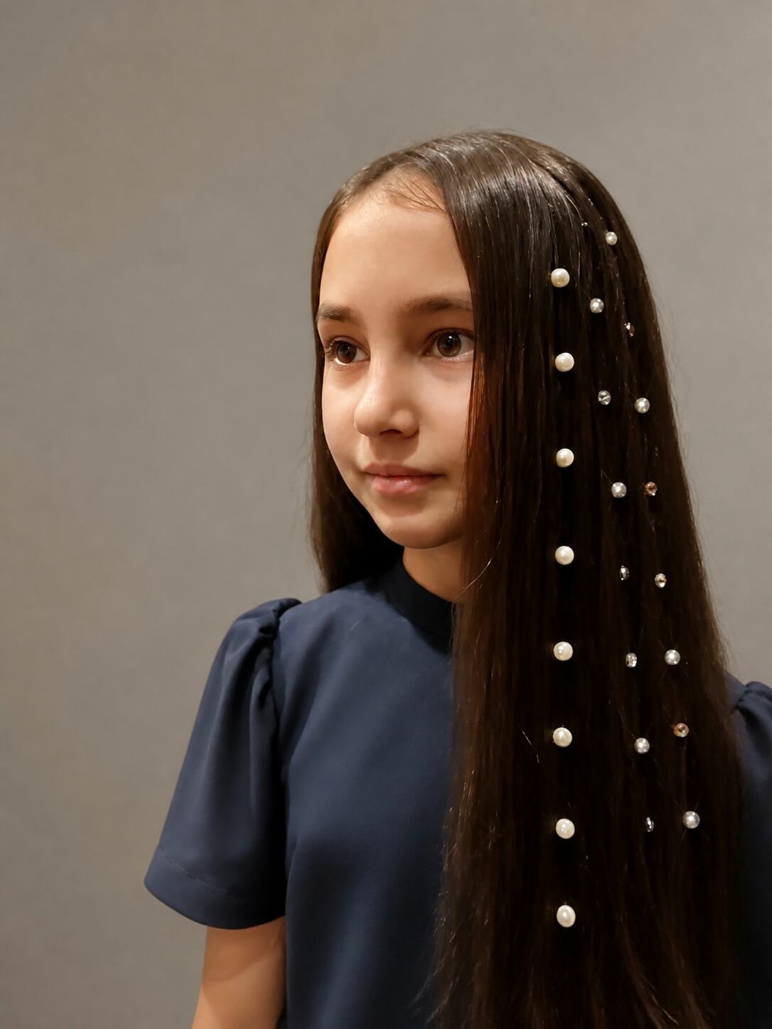 Стразы на леске для волос N.Hair
