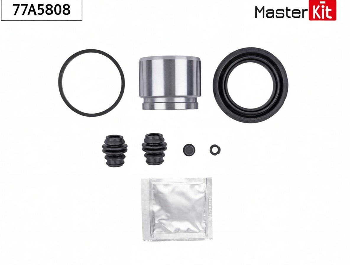 Ремкомплект тормозного суппорта + поршень Suzuki VITARA (LY) 2015 77A5808 MasterKit арт. 77A5808