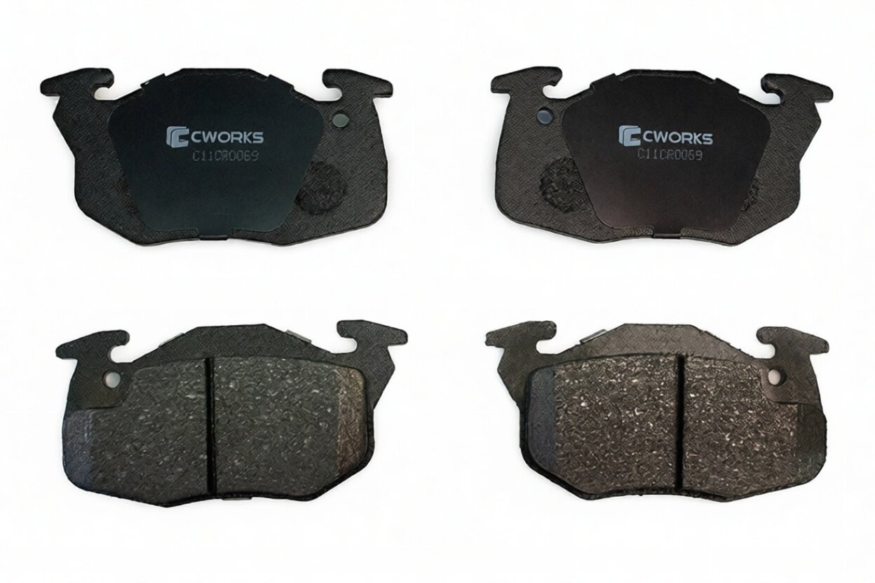 Тормозные колодки передние Low Metallic C11CR0069 CWORKS арт. C11CR0069