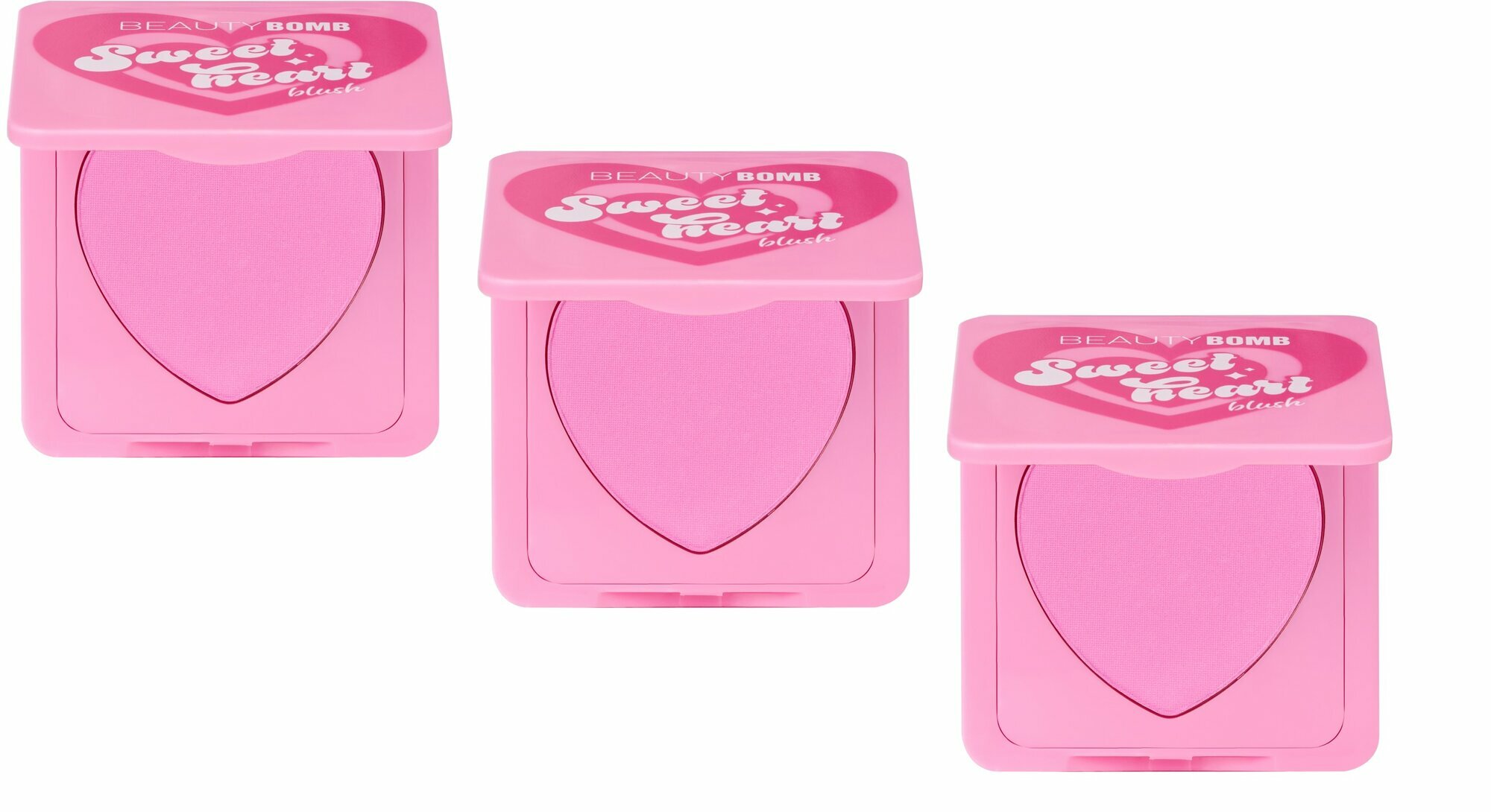 Румяна Beauty Bomb Blush "Sweetheart" тон 04 3шт
