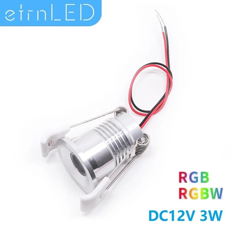 LED прожектор для сауны 12В RGB RGBW 3Вт, IP52