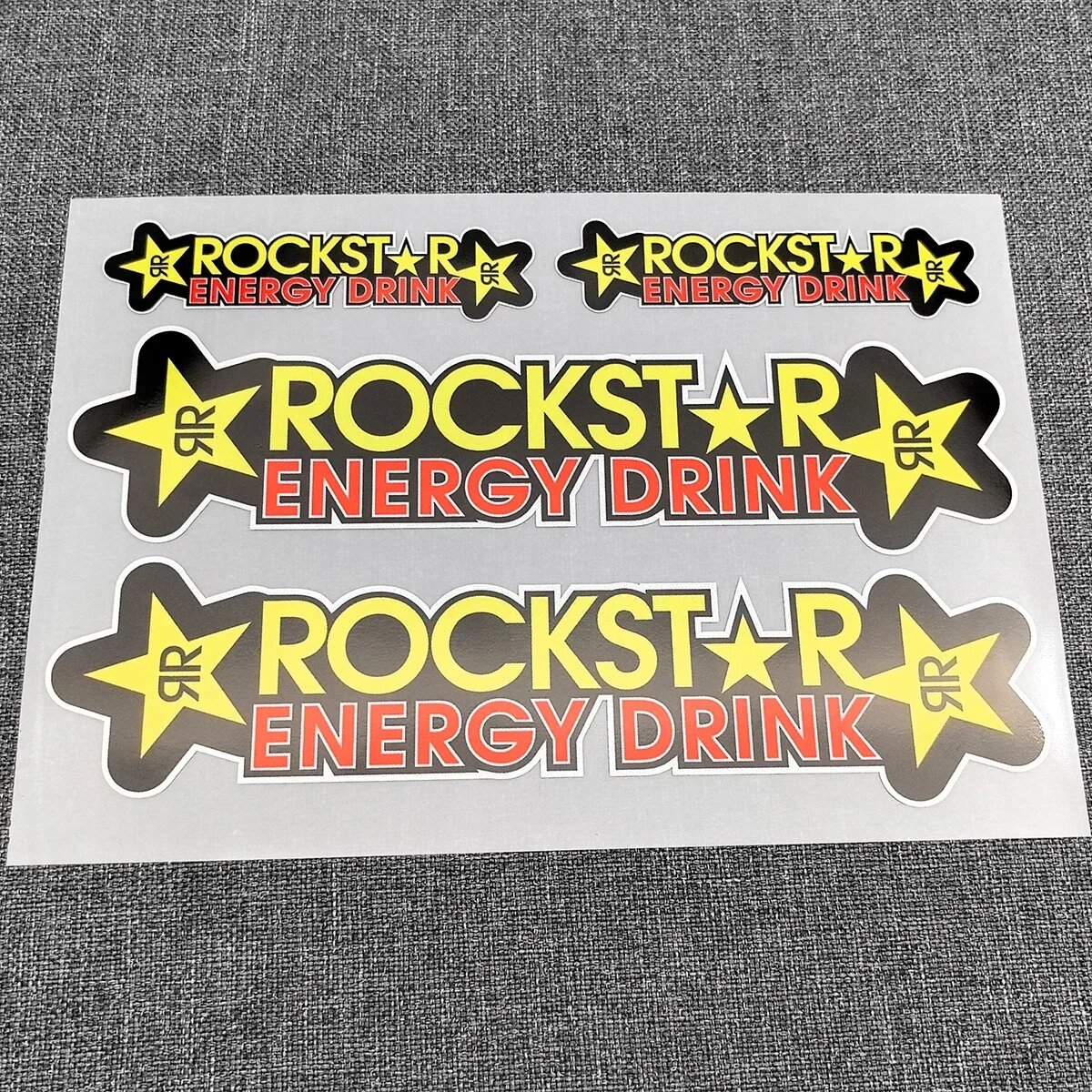 4 шт, наклейки на вилку для мотоцикла, велосипеда, наклейки для Rockstar Energy, мотокросса, гоночная графика