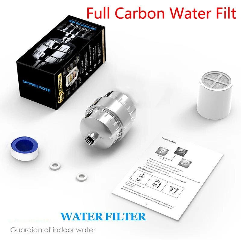 Фильтр для душа 15-20 класса Full Carbon Filt