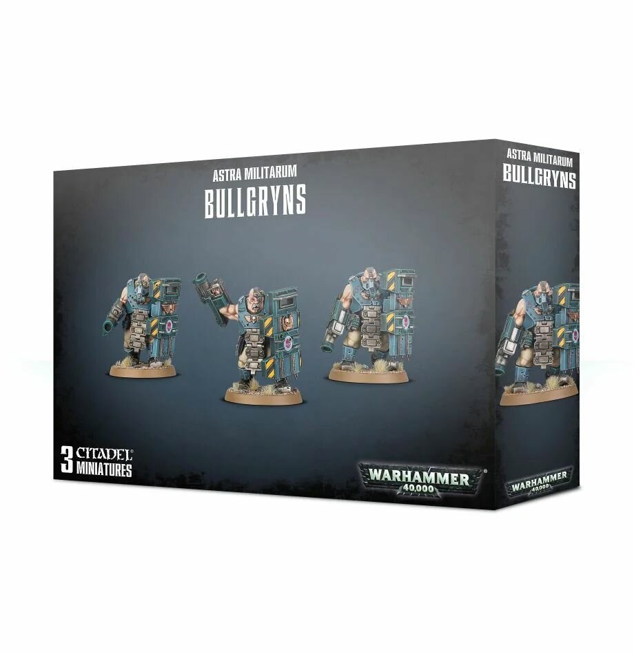 Модель для сборки Warhammer 40000 Astra Militarum Bullgryns