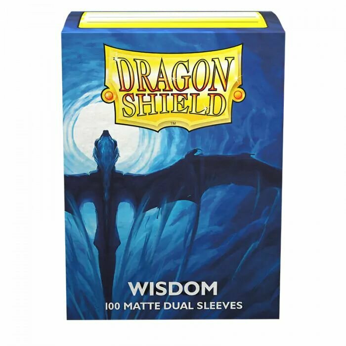 Протекторы для карт стандартного размера Dragon Shield - Matte Dual Wisdom (100шт. в упаковке)