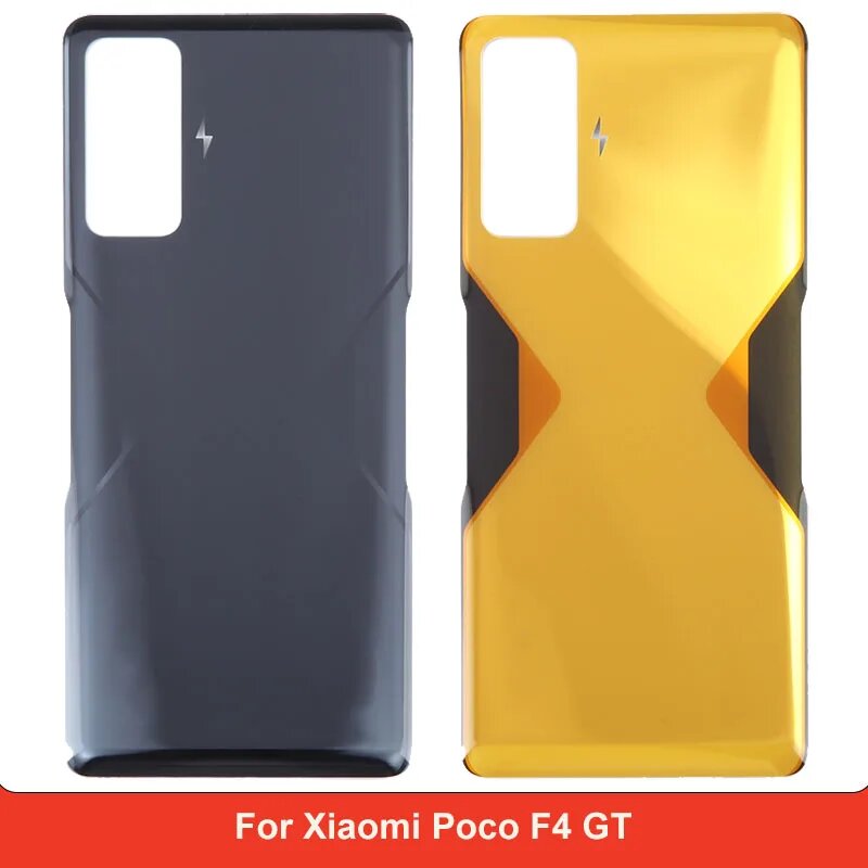 Задняя крышка Xiaomi Poco F4 GT, черная