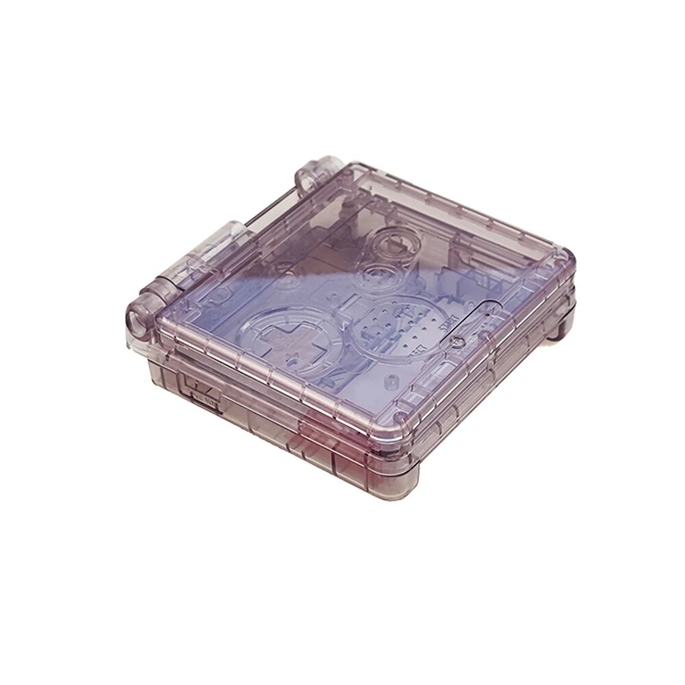 Корпус для GBA SP YiYimerci, 13 цветов Clear Light Purple