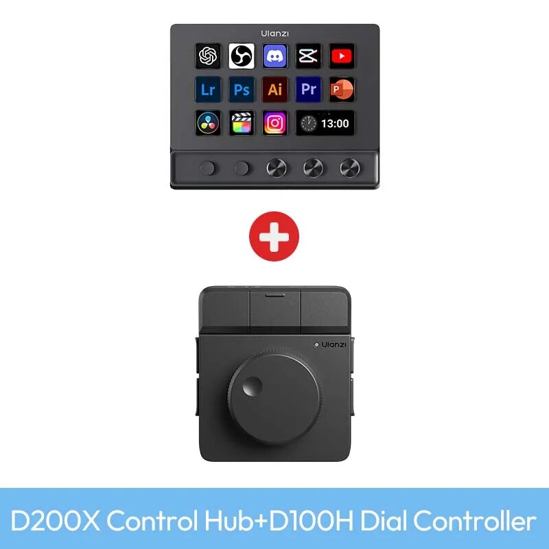 Ulanzi D200X Контроллер для видеомонтажа D200X D100H Set