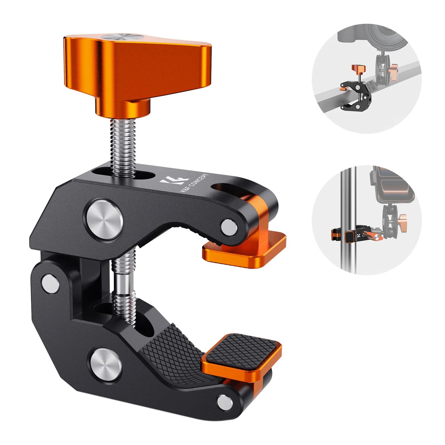 K&F Concept Super Clamp 360 алюминиевый