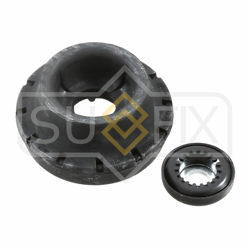 SUFIX Опора переднего амортизатора (С подшипником) VW Caddy II 1.4-1.6 95-04/ Golf III 1.4-2.8 91-97/ Passat 1.6-2.8 88-96/ Polo 1.4-1.9D 95-01/ Sharan 1.8-2.8 95-10/ Vento 1.4-2.8 91-98, FORD Galaxy