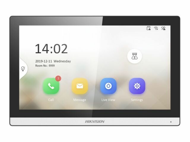 Монитор IP-домофона c Wi Fi Hikvision DS-KH6350-WTE1