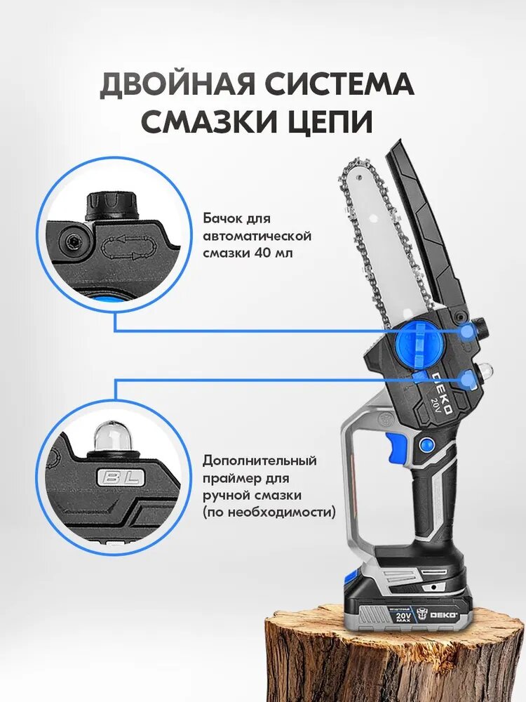 Бензопила DEKO — фото 1
