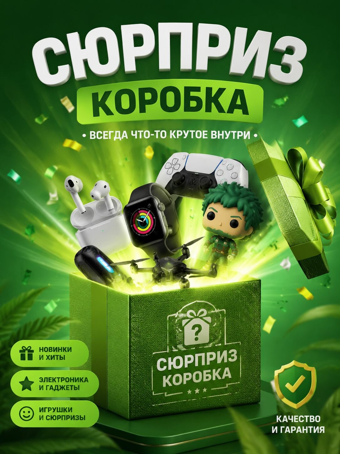 Сюрприз-бокс белый Сюрприз-бокс