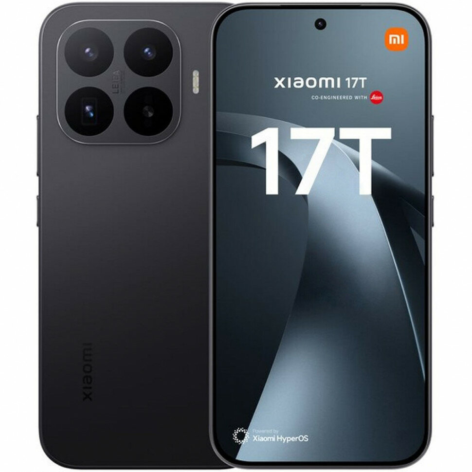 Смартфон Xiaomi 17T 12/512GB Black (Global Version) Dual: nano Sim + eSim