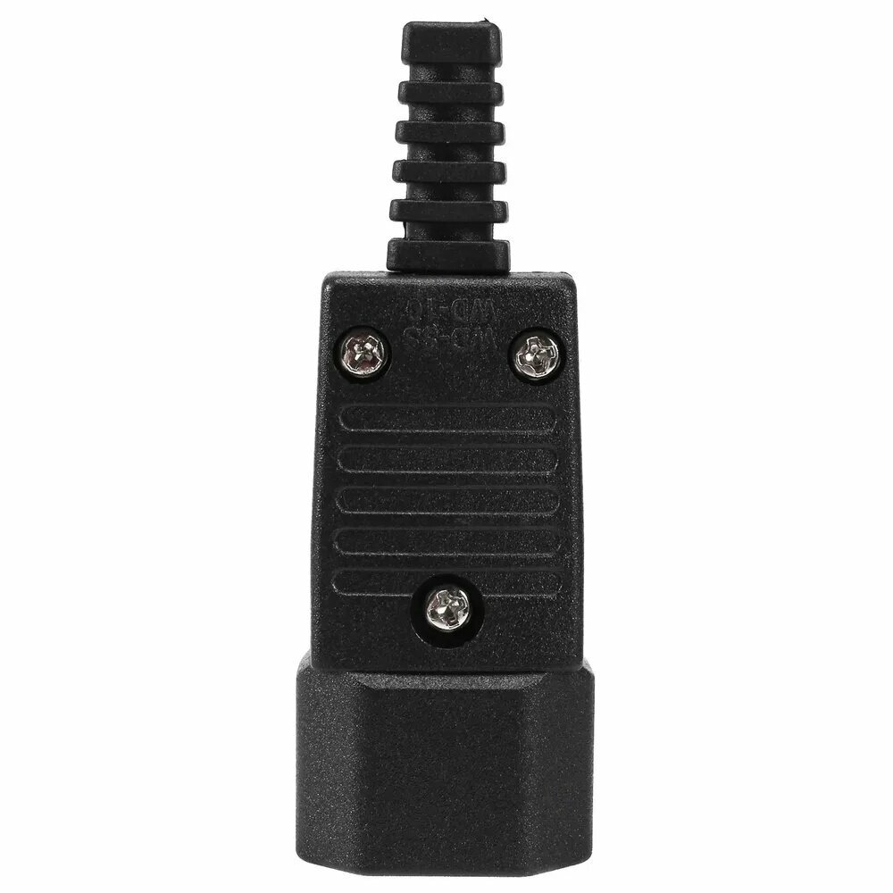 New-Черный IEC-320 C14 Штекерная розетка переменного тока 250V 10A