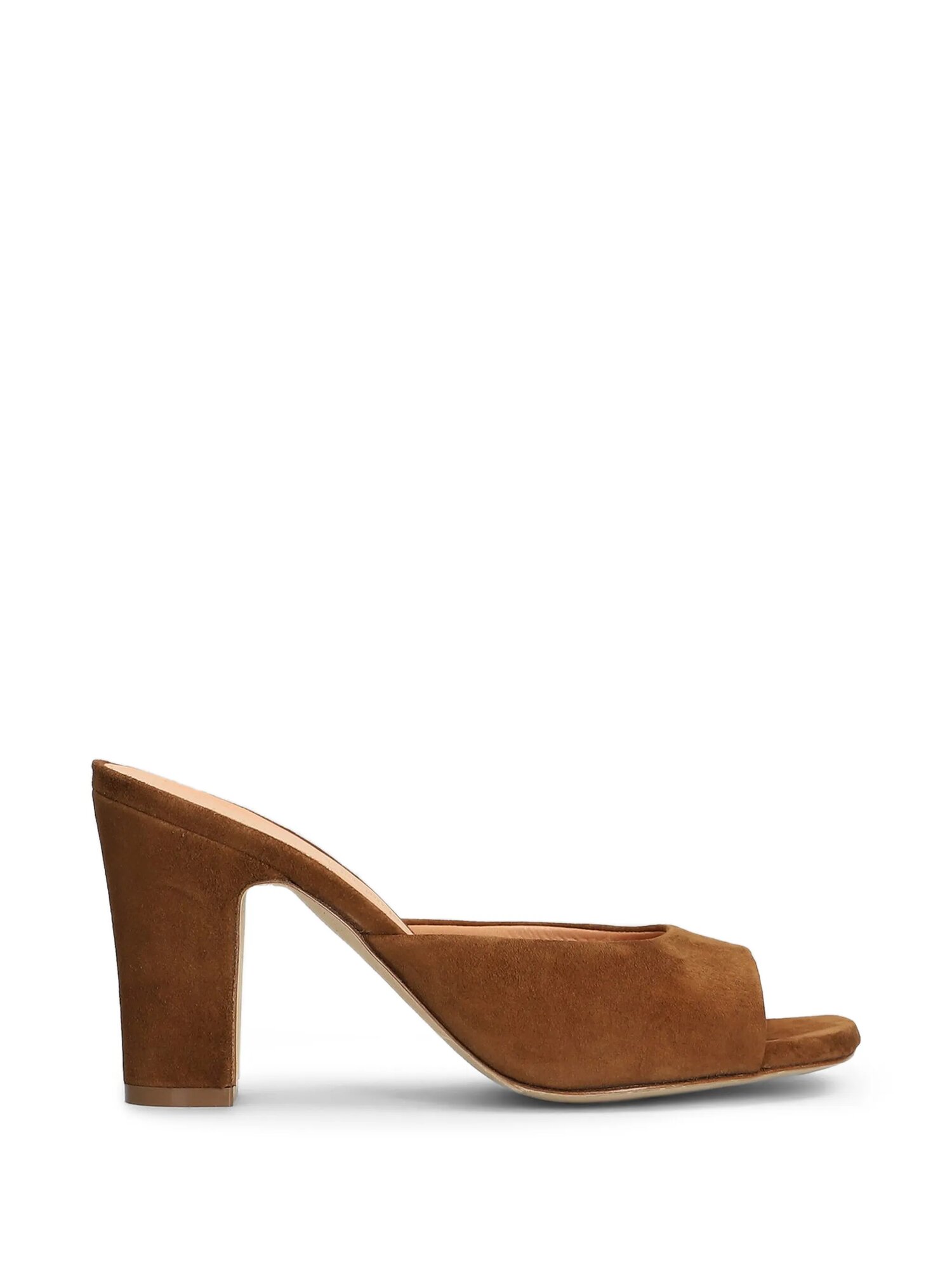 Мюли Open-toe suede mules