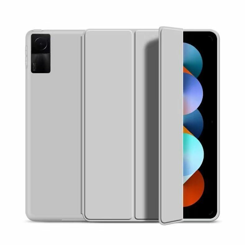 Чехол Slim для Redmi Pad Se / Редми пад се, 11 дюйма, 2023 года, серый