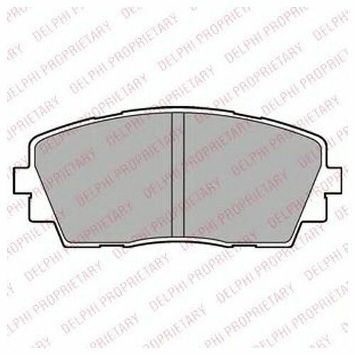 Колодки тормозные Delphi lp2296 для Kia Picanto