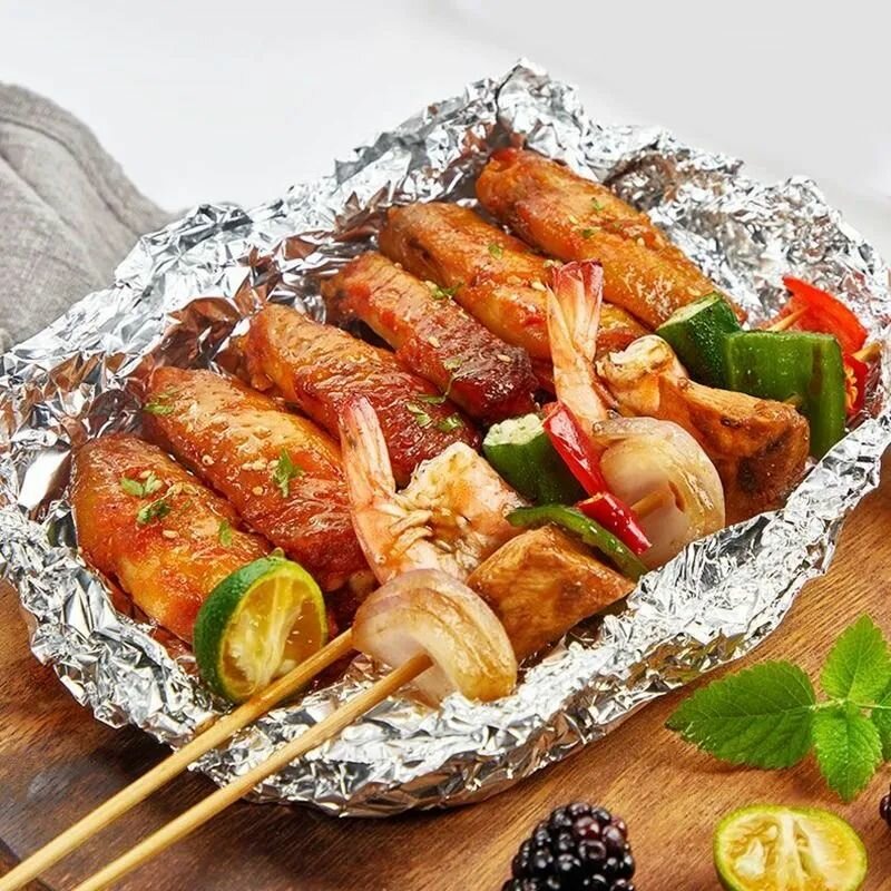 Фольга пищевая, 10м х 30 см, 100 мкм