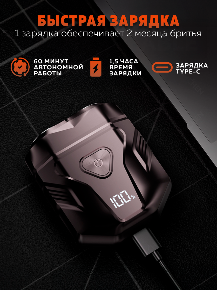 Электробритва Enchen Mini X (Grey) — фото 1