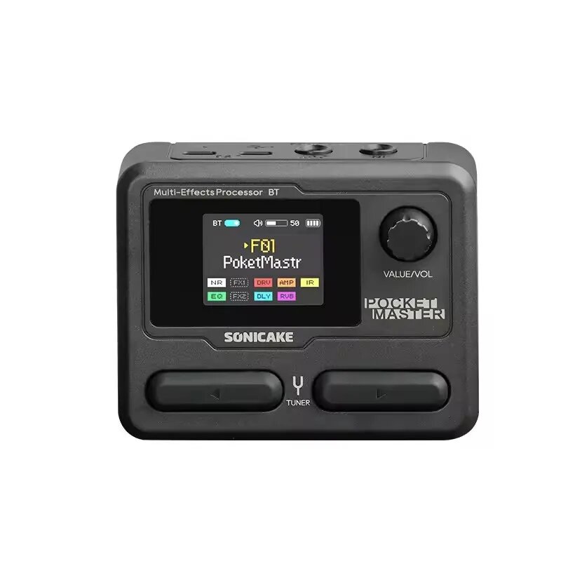Sonicake Pocket Master карманная электрогитара Черный, Black