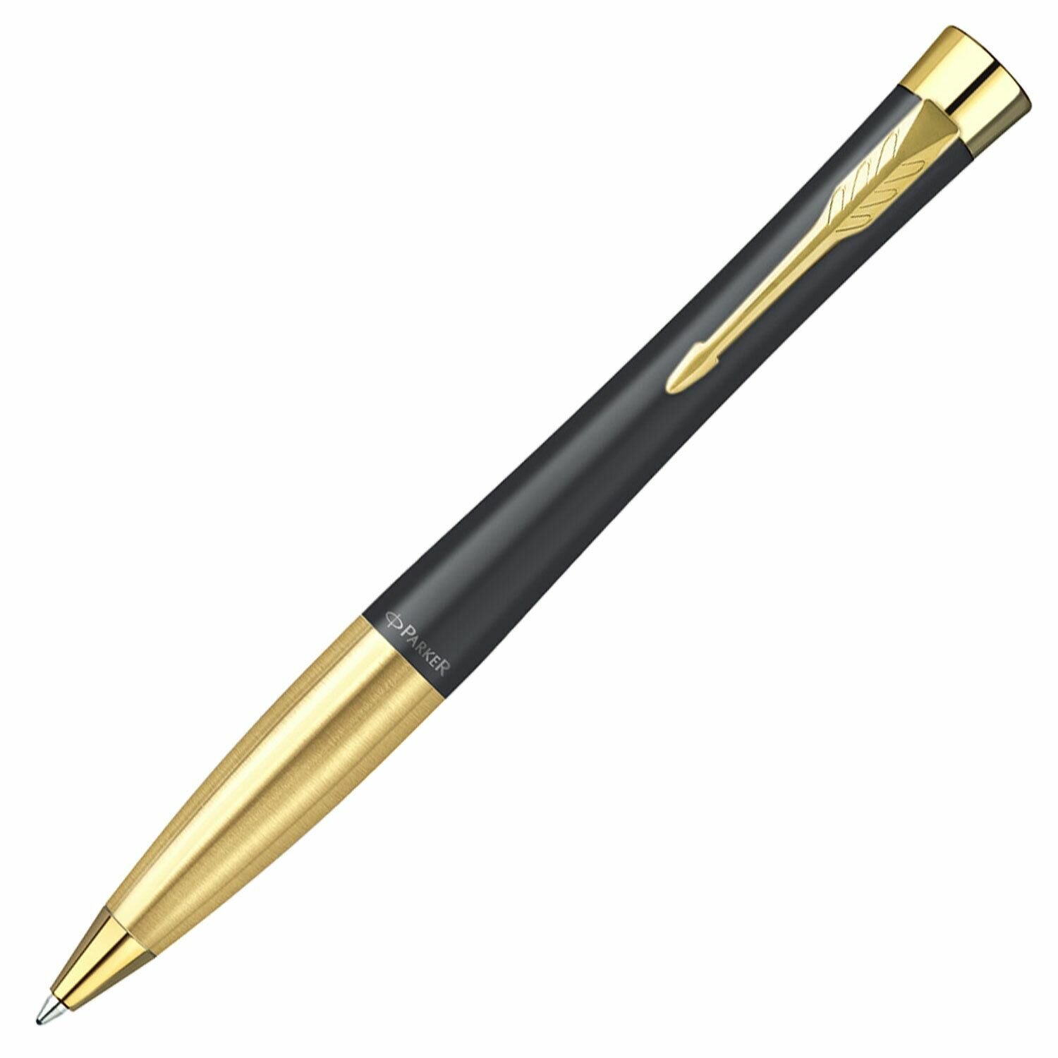 Ручка шариковая Parker Urban muted black GT BP Twist, синий
