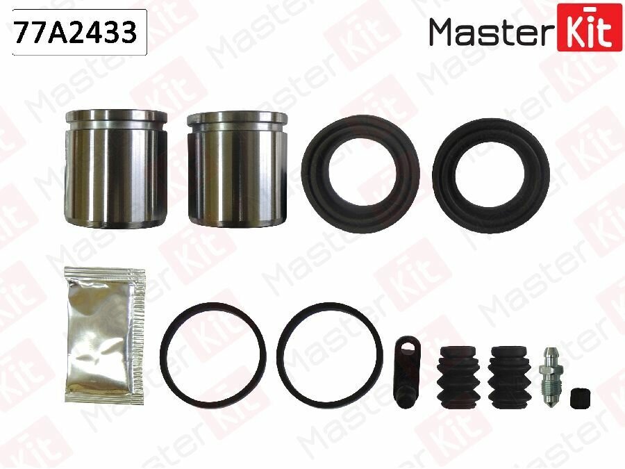 Ремкомплект тормозного суппорта + поршень Chevrolet CAPTIVA (C100, C140) 2006 -, Opel ANTARA, MASTERKIT 77A2433