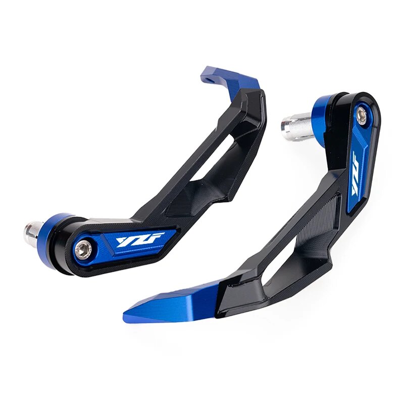 Для Yamaha YZFR1 YZFR6 YZFR3 R1 R3 R6 R7 R15 R125 R25 2024 2025 Защита ручки руля Синий, Blue-YZF