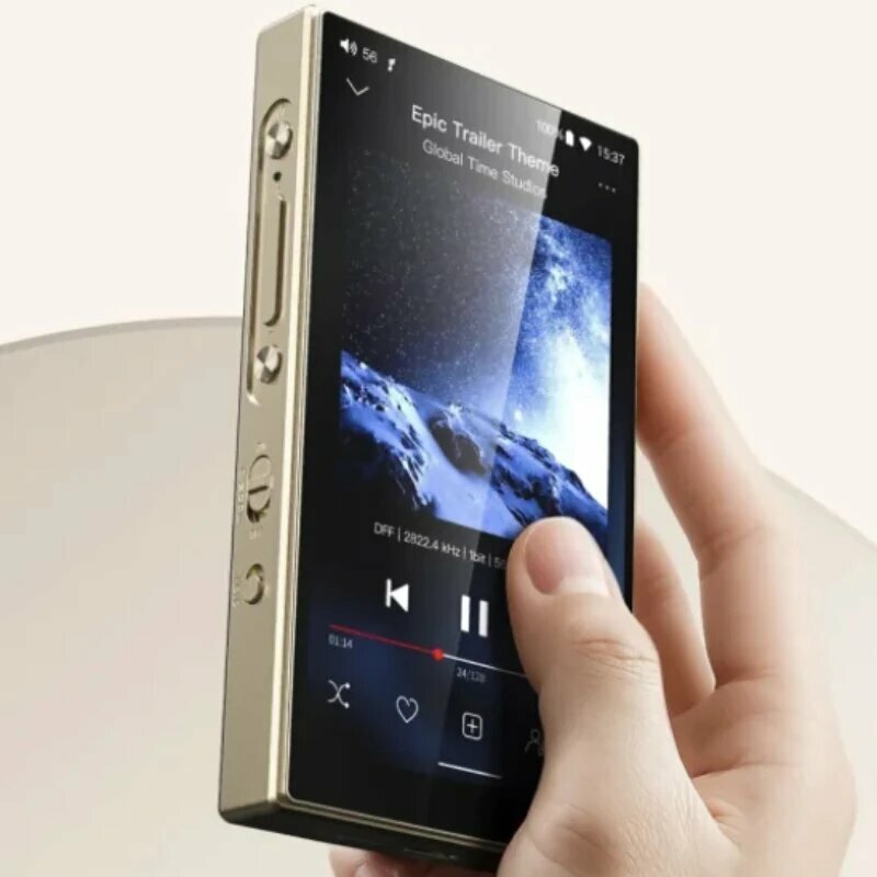 FiiO M21 Gold — Hi-Res музыкальный плеер на Android 13