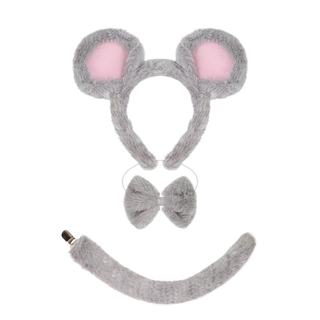 Набор аксессуаров Mouse cos-Серая мышь из трех частей