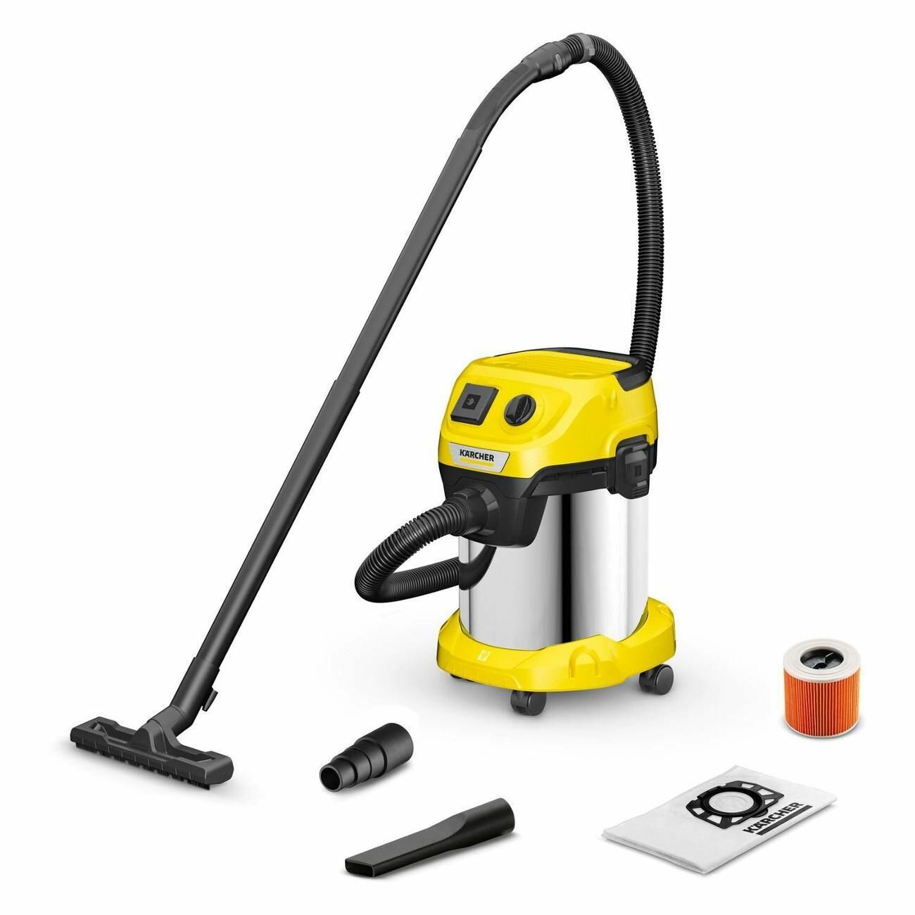 Пылесос строительный Karcher WD 3 P S V-17/4/20 (1.628-190.0)