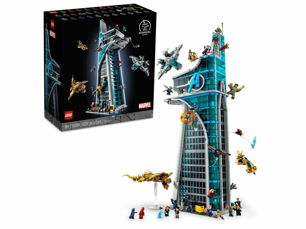 Конструктор LEGO 76269 Marvel Башня Мстителей