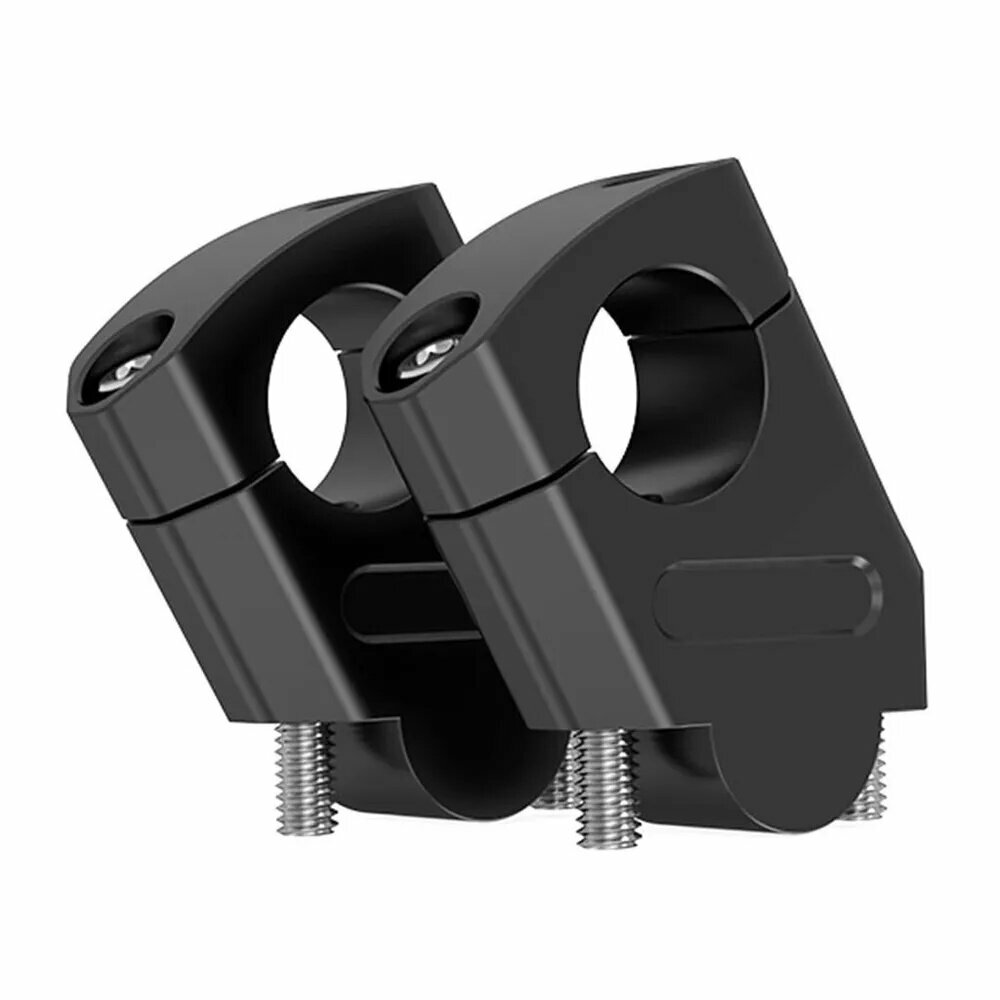 Подъемники руля с обратным смещением, Черный - 22MM, держатель руля для мотоцикла