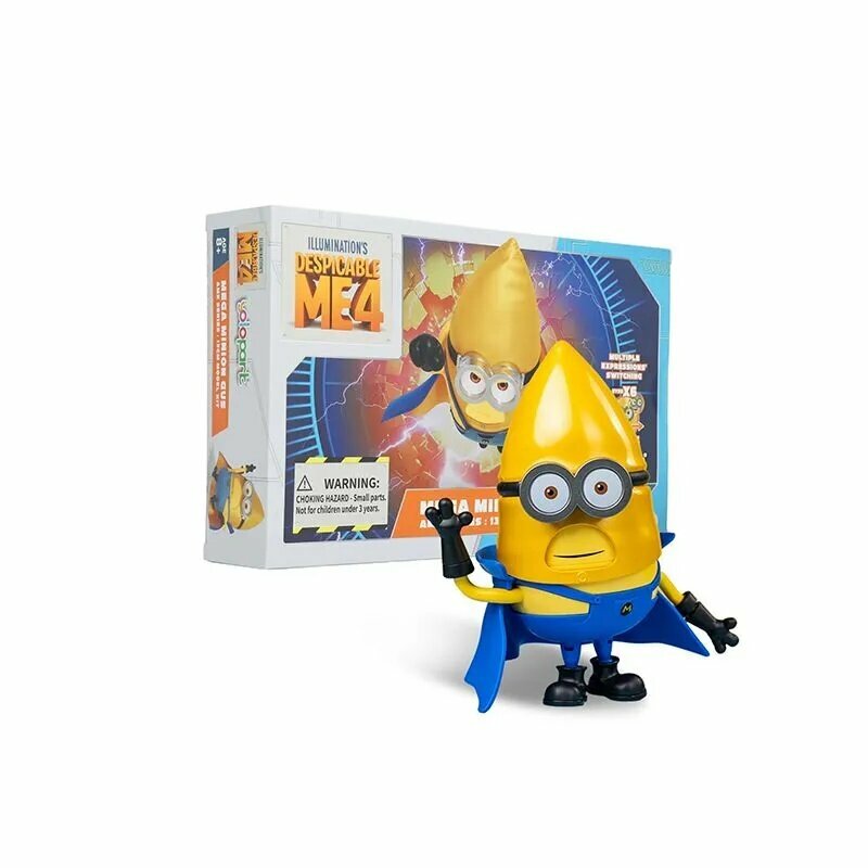 Yolopark Illumination's Despicable Me 4 Mega Minions / Наборы Для Моделирования Взаимозаменяемых Выражений Лица И Вращающихся Фигурок.