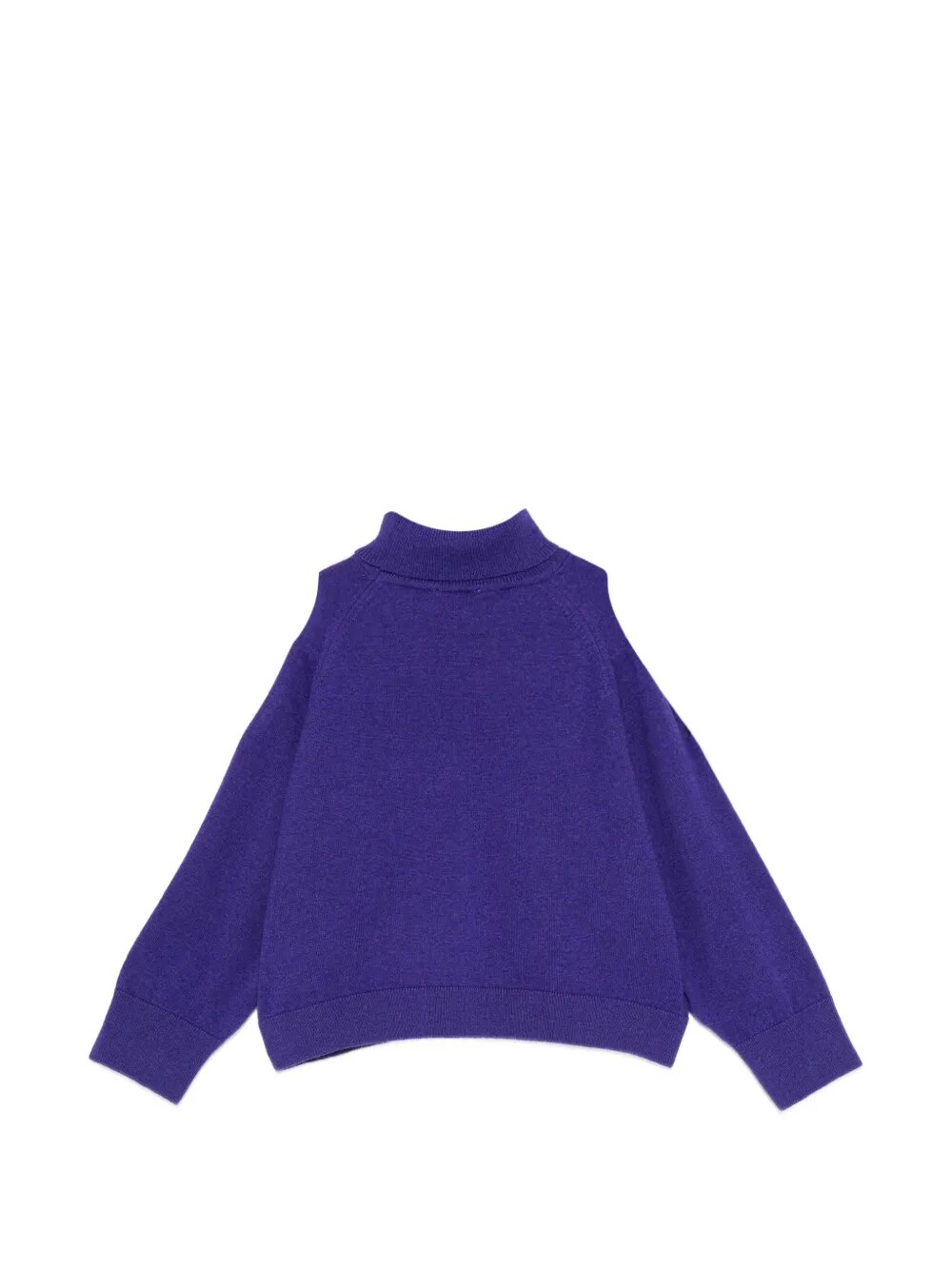 Свитер PUCCI Cold-shoulder logo sweater, размер 14 лет, фиолетовый — фото 1