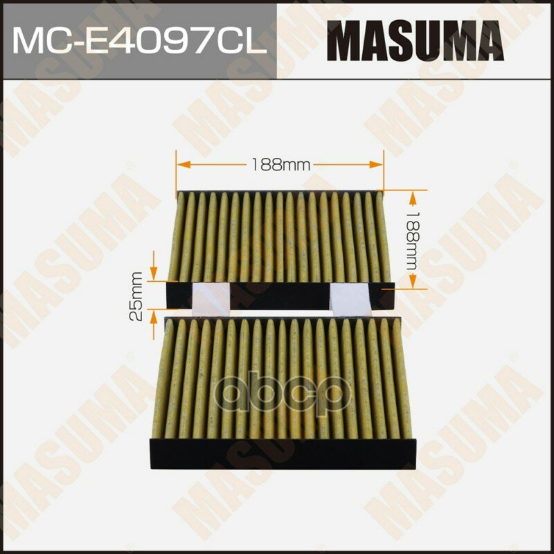 Фильтр салона Masuma арт. MC-E4097CL