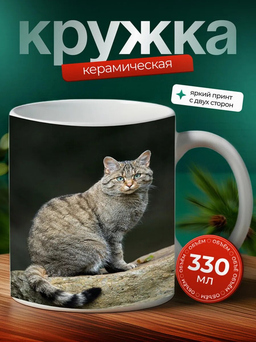 Кружка Венгерский болотный кот 6,