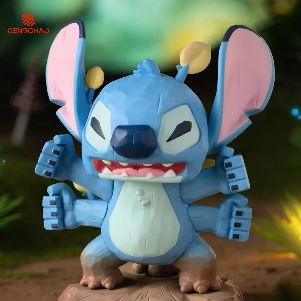 Фигурка Stitch "Wacky Diary 2.0", 1 шт, материал: смола, синий — фото 1