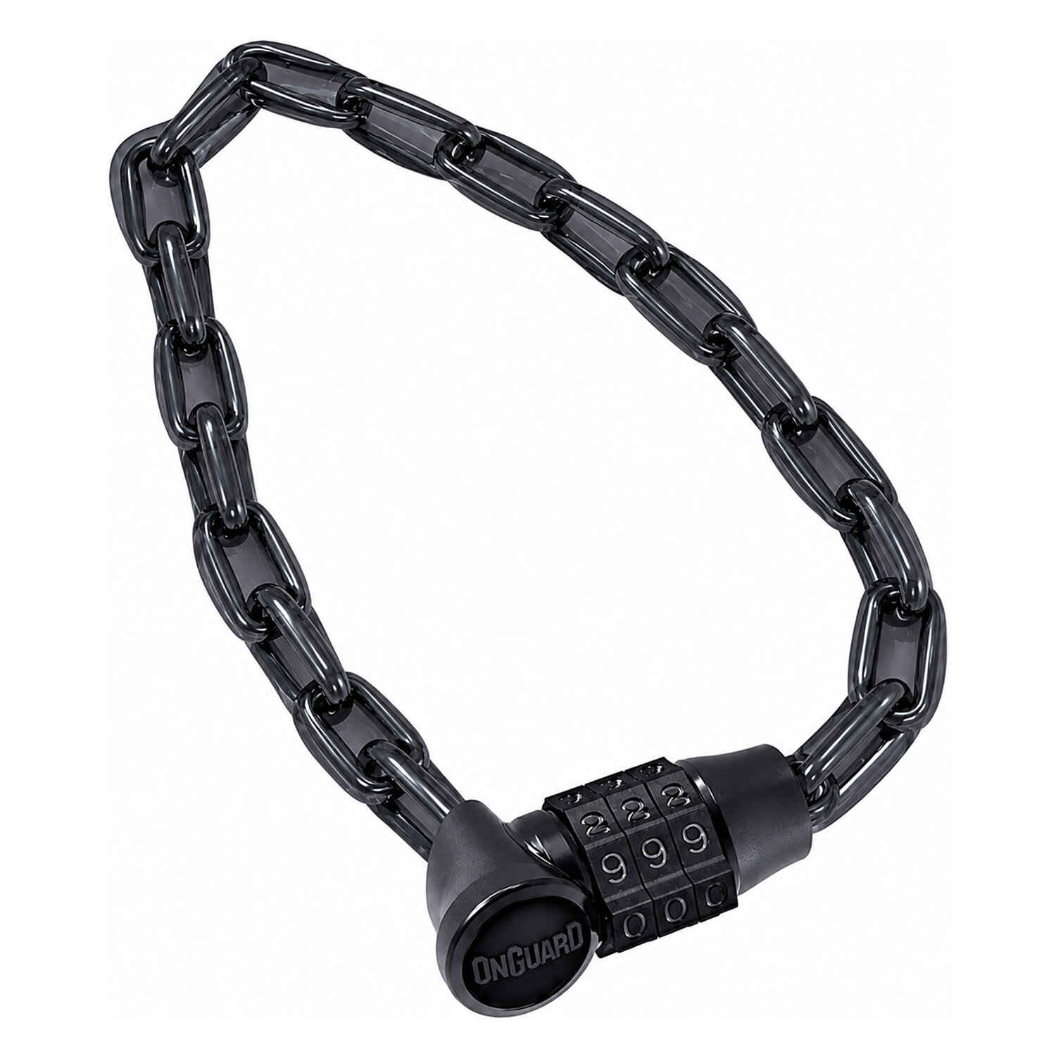 Замок велосипедный OnGuard Light Weight Black (см:80)