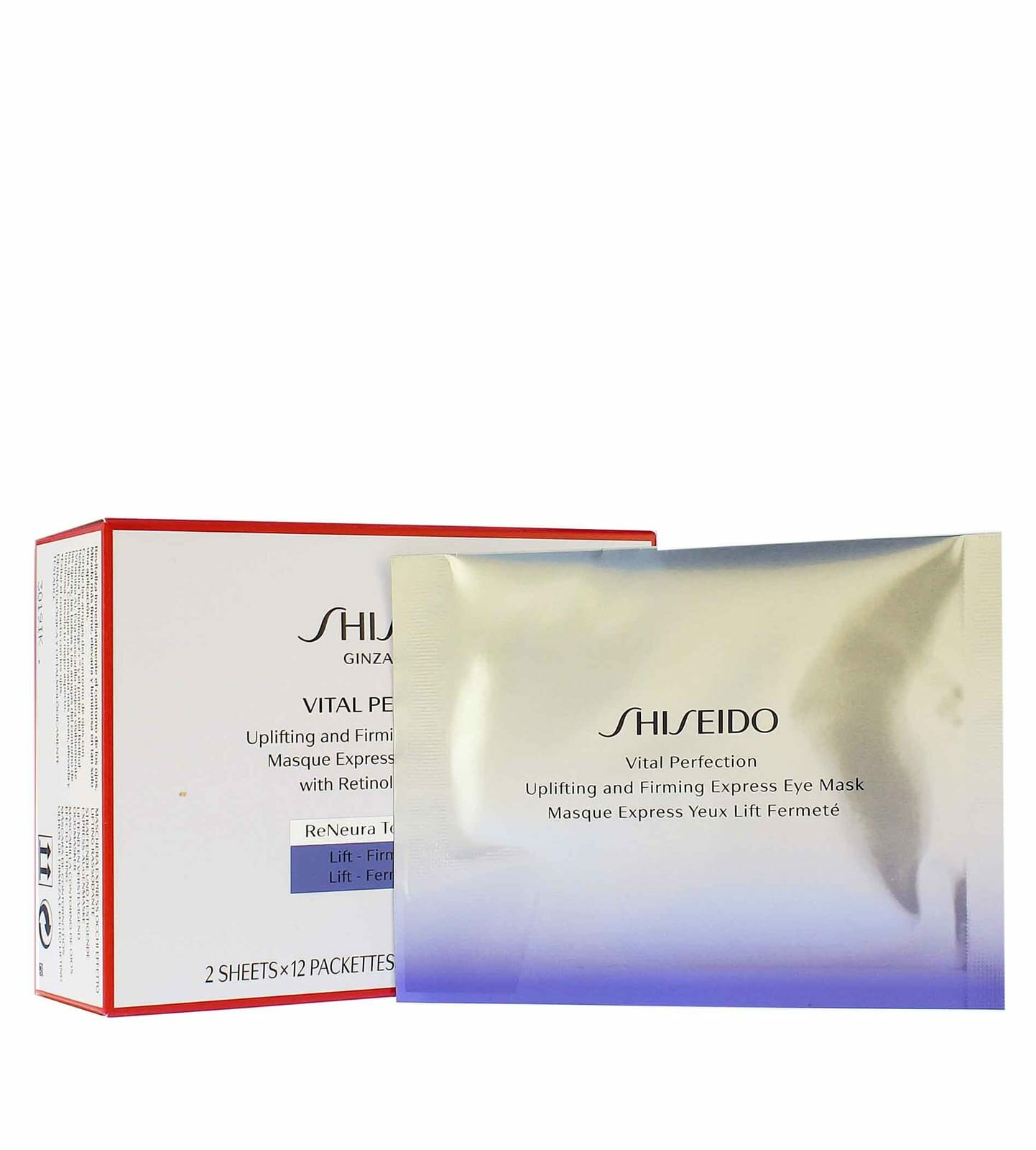 Патчи Shiseido Vital Perfection Uplifting & Firming Express Eye Mask 12 шт