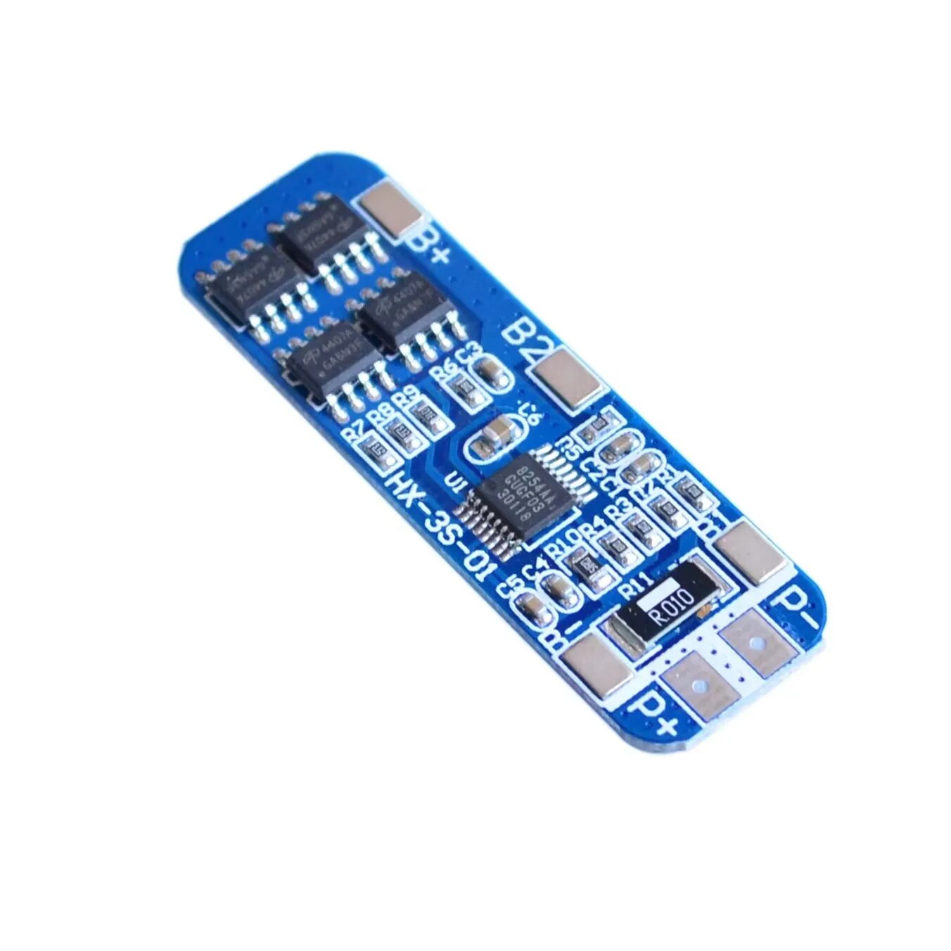 Модуль защиты заряда BMS для литиевых аккумуляторов 3S 10A 18650