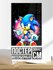 Постер на стену Sonic in space
