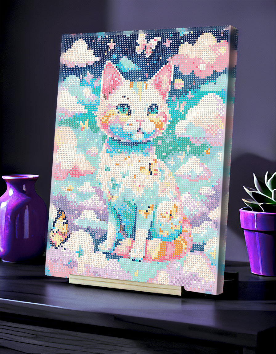 Алмазная мозаика Кот — фото 1