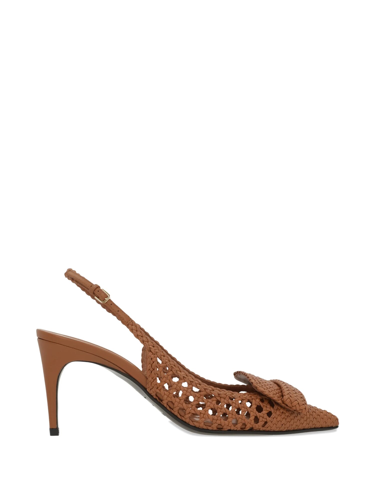 Туфли Woven-design buckle-fastening pumps 