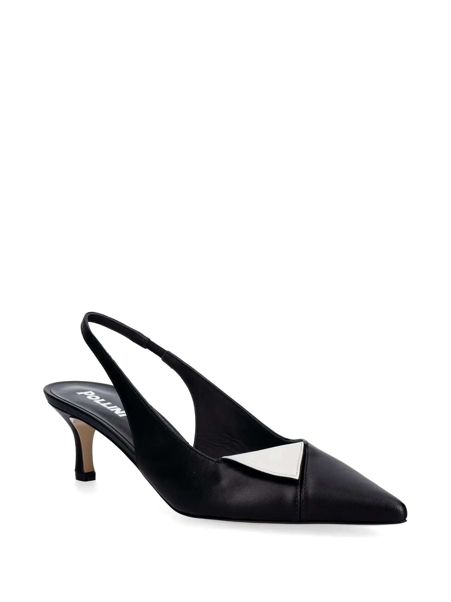 Туфли Pollini Contrast-panel slingback pumps, размер 39 EU — фото 1