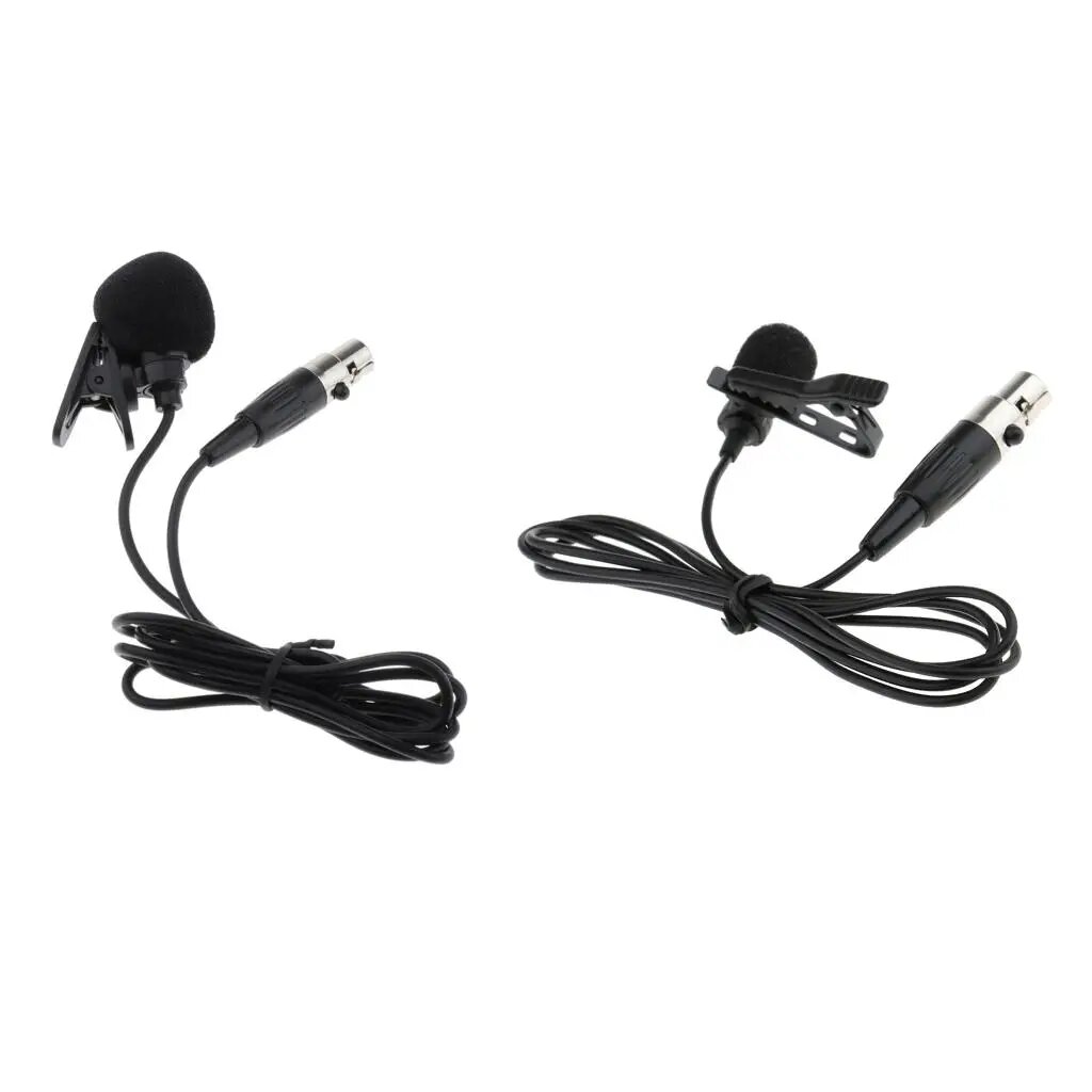 MagiDeal Петличный микрофон XLR, Plastic Clip